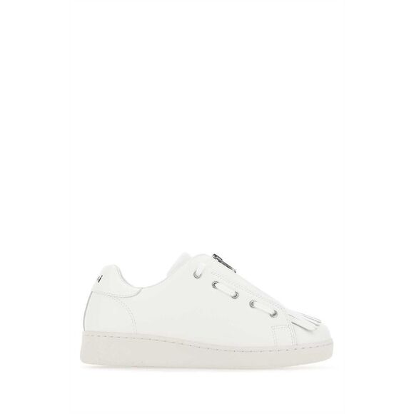 A.P.C. | Shoes | Apc White Leather Julietta Sneakers | Poshmark